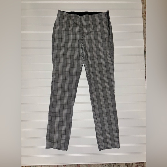 a new day | Pants & Jumpsuits | New Day Gray Plaid Trousers | Poshmark